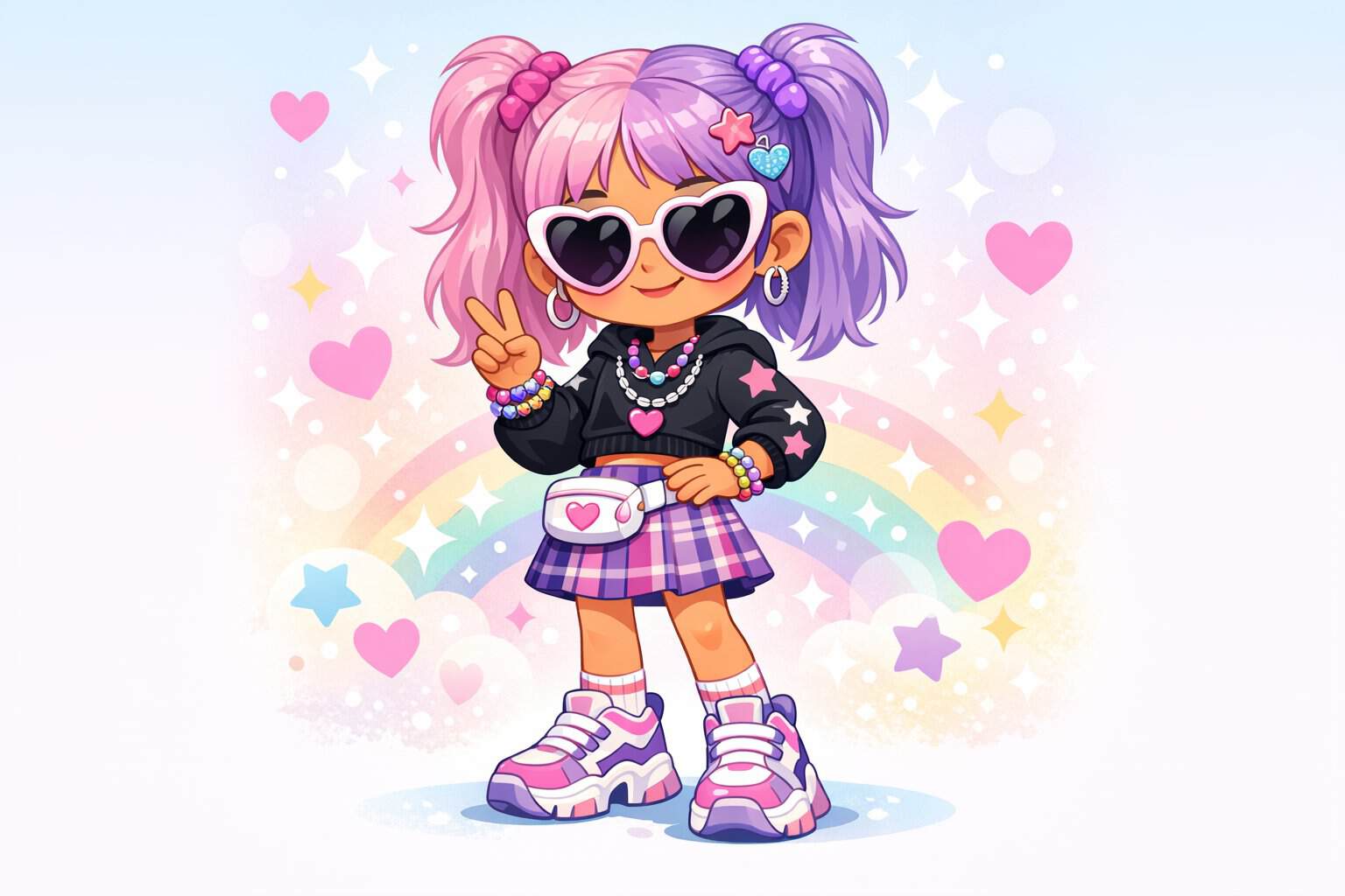 Baddie Coloring Pages