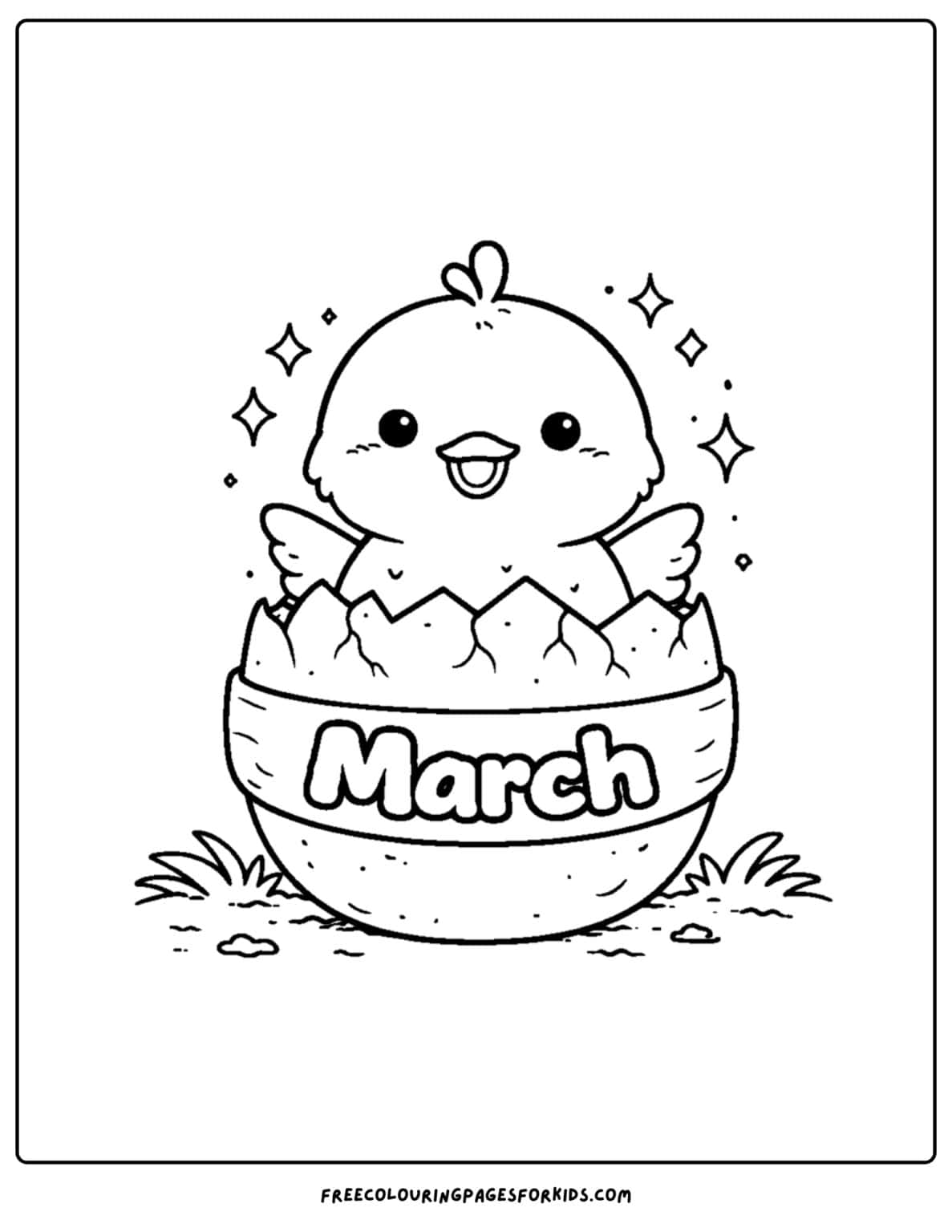March Coloring Pages