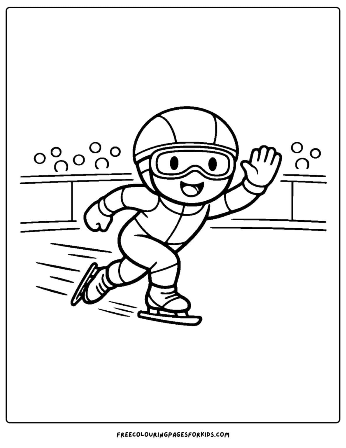 Winter Olympics Coloring Pages
