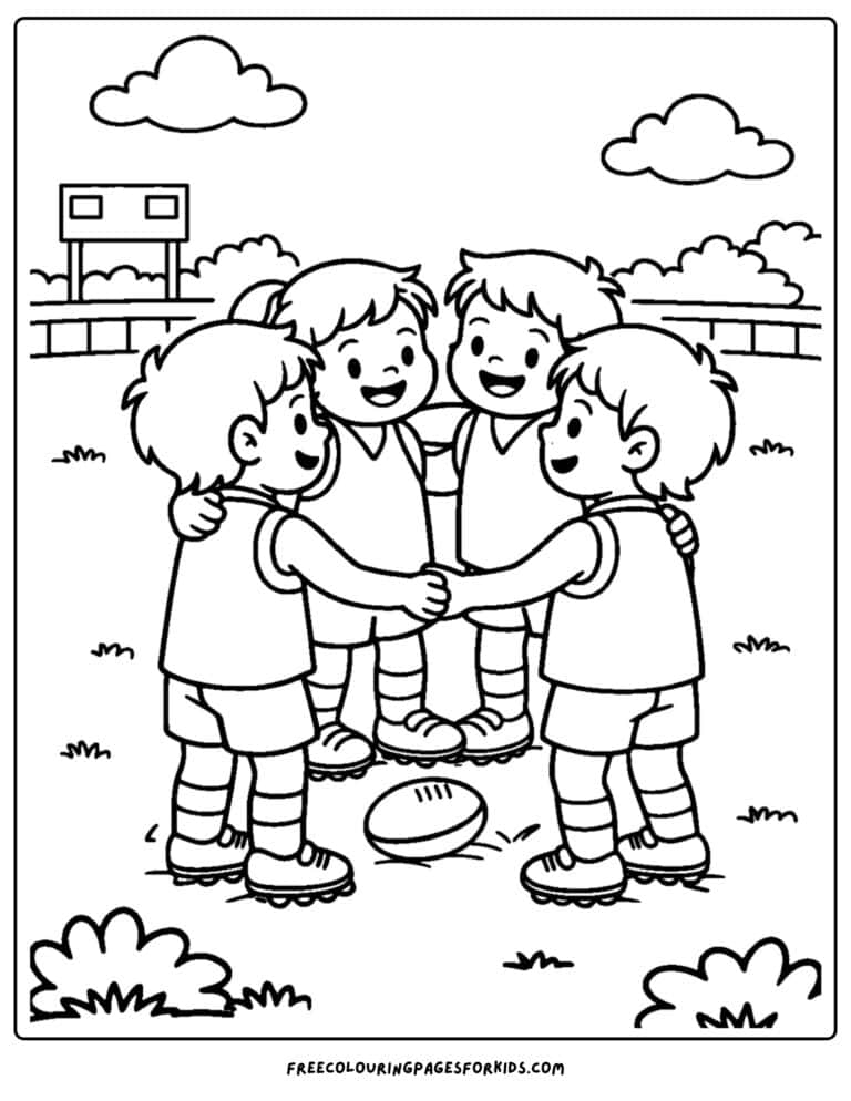 AFL Football Coloring Pages