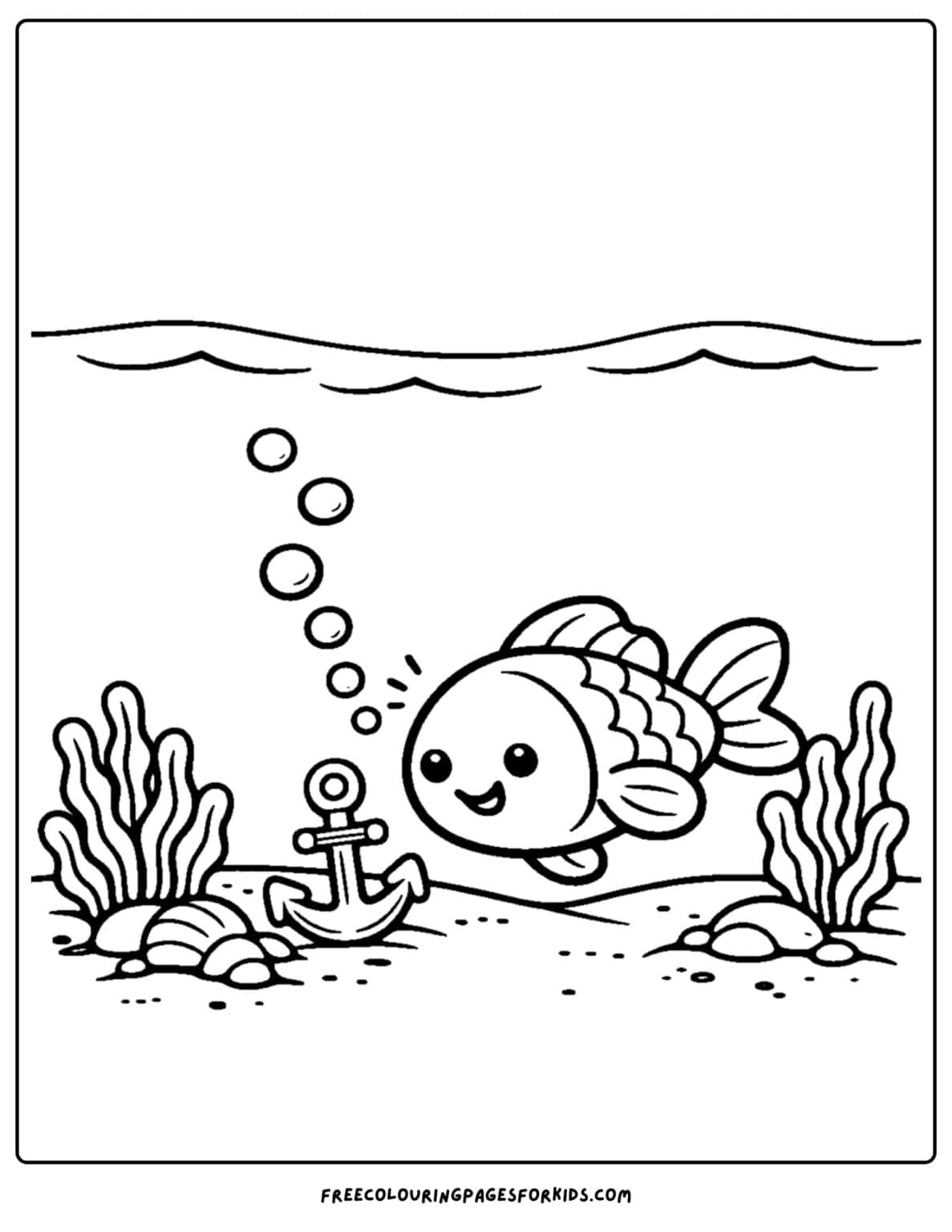 Fish Coloring Pages