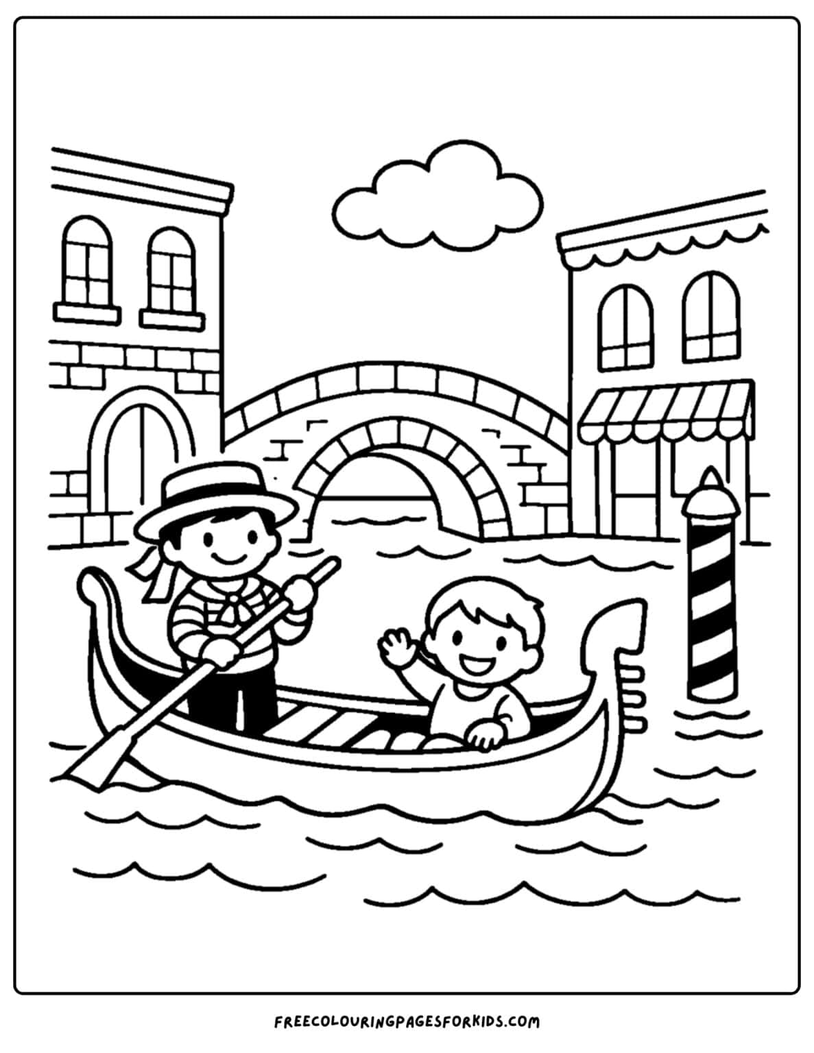 Italy Coloring Pages