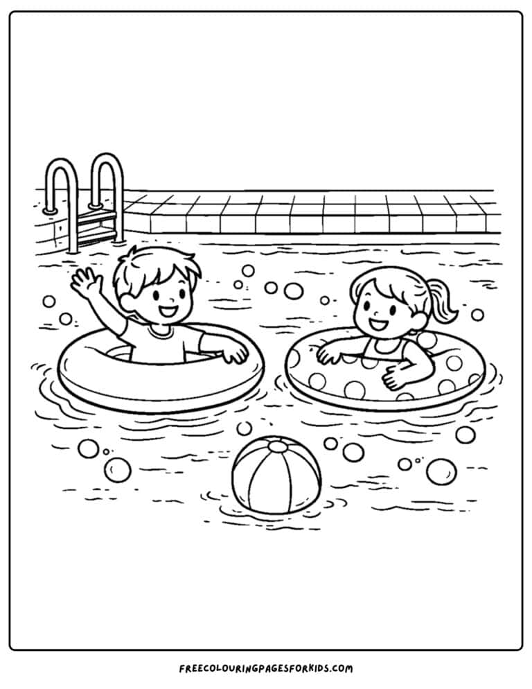 Summer Coloring Pages